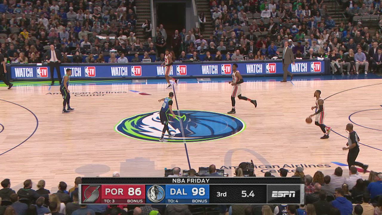Last Second Field Goal: Trail Blazers @ Mavericks | NBA Official Last Second Field Goal: Trail Blazers @ Mavericks | NBA Official