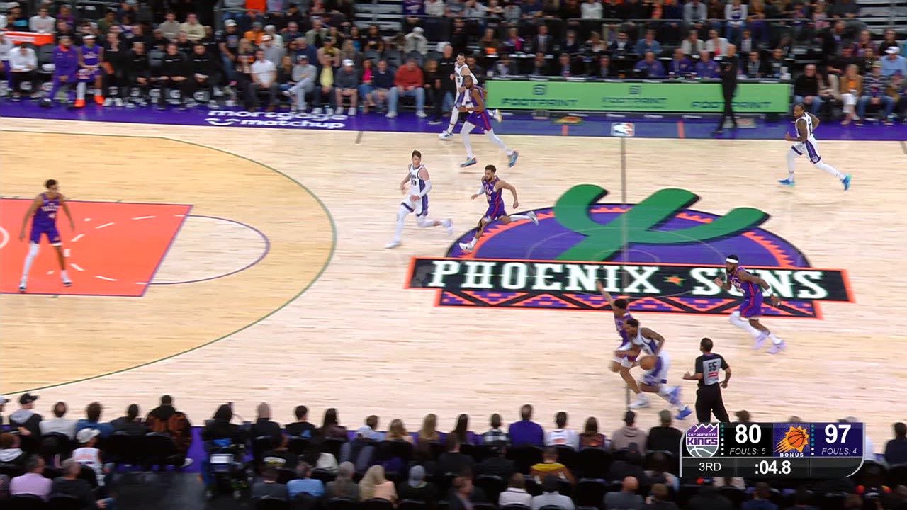 Last Second Field Goal: Kings @ Suns | NBA Official
