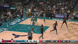 Last Second Field Goal: Raptors @ Hornets | NBA Official