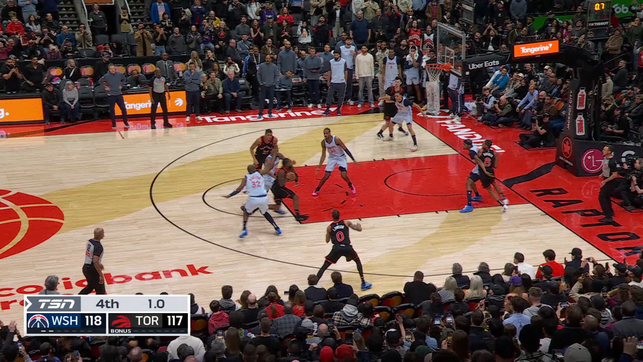 Last Second Field Goal: Wizards @ Raptors | NBA Official
