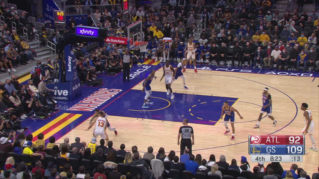 Player Altercation: Hawks @ Warriors | NBA Official