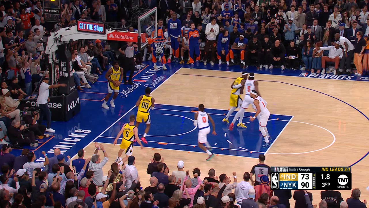 Clock Malfunction: Pacers @ Knicks | NBA Official