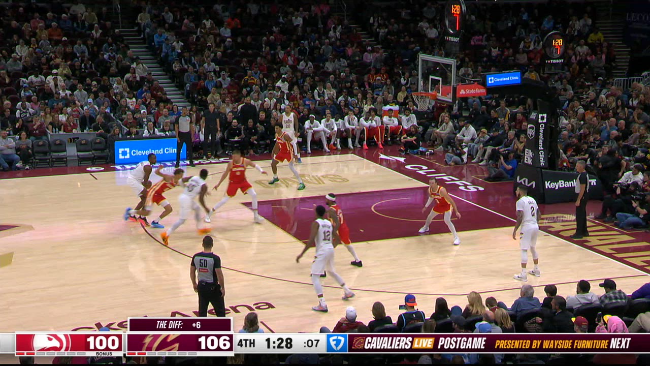 Two-Point/Three-Point Field Goal: Hawks @ Cavaliers | NBA Official
