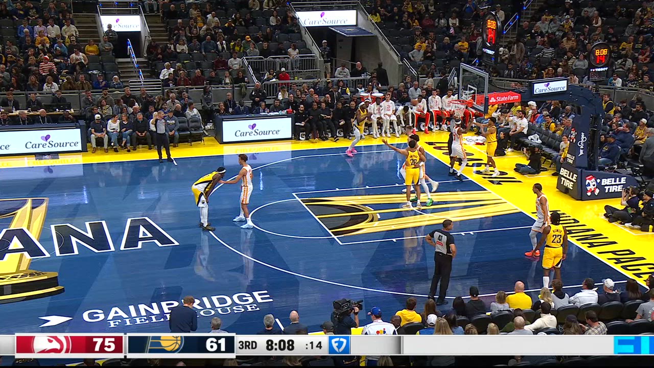 Two-Point/Three-Point Field Goal: Hawks @ Pacers | NBA Official