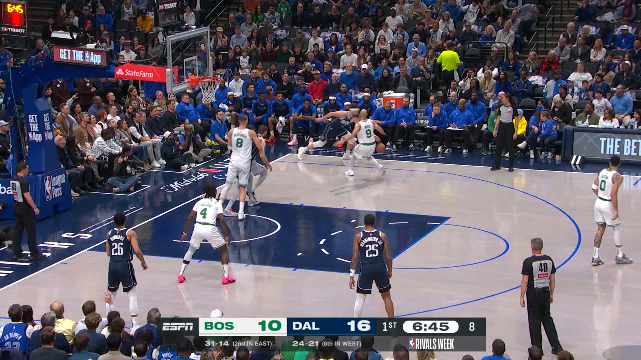 Two-Point/Three-Point Field Goal: Celtics @ Mavericks | NBA Official