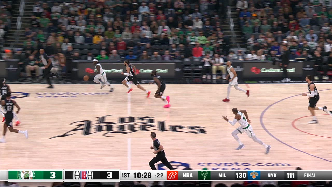 Two-Point/Three-Point Field Goal: Celtics @ Clippers | NBA Official
