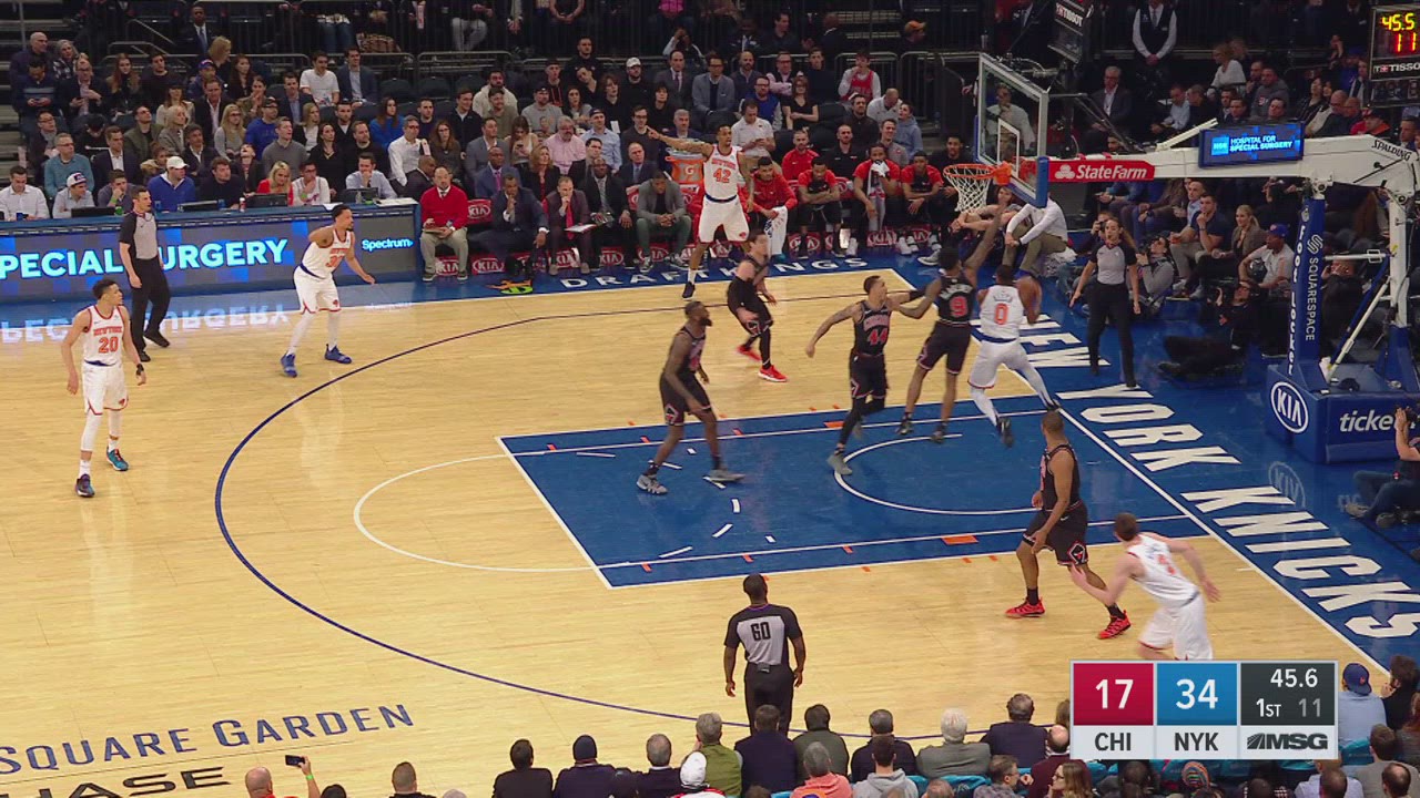Two-Point/Three-Point Field Goal: Bulls @ Knicks | NBA Official