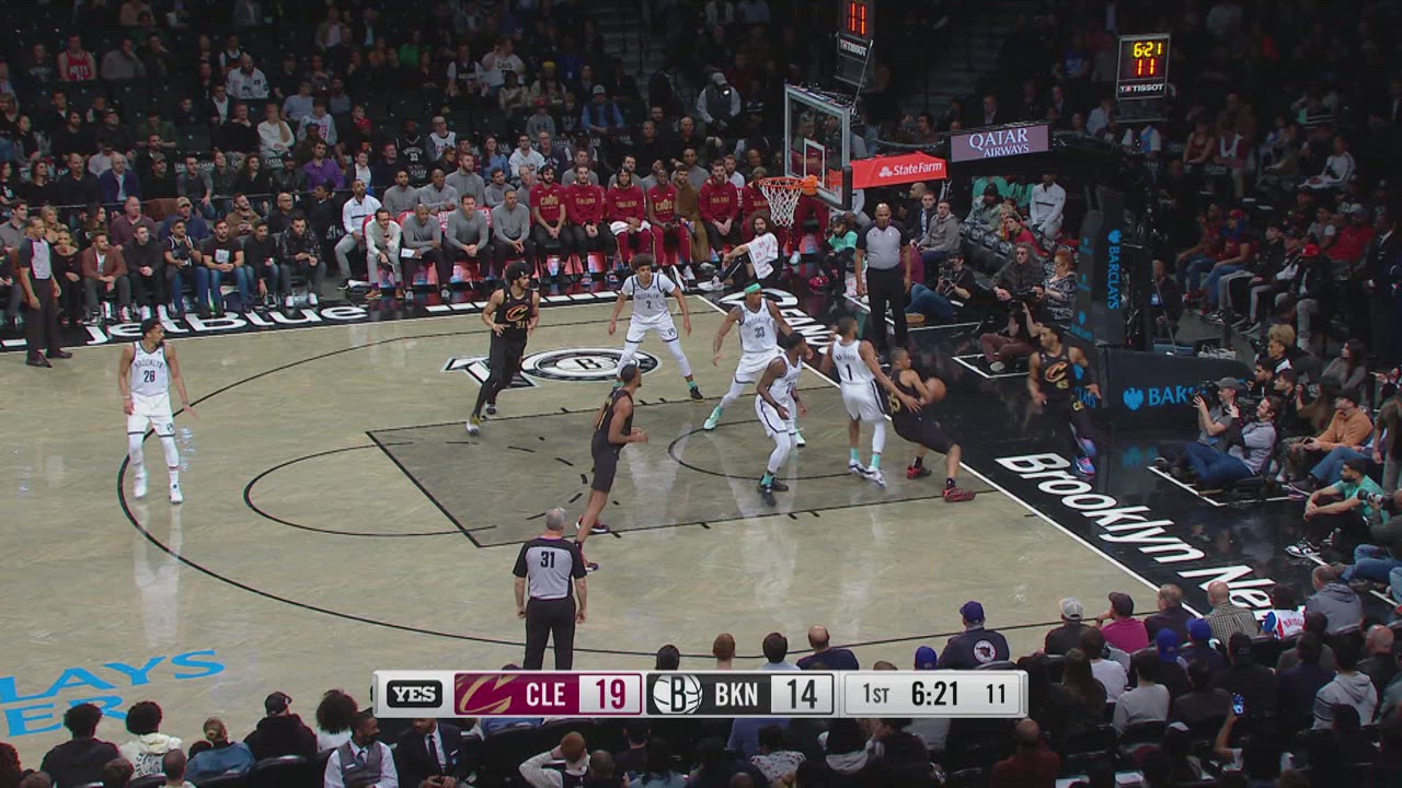 Two-Point/Three-Point Field Goal: Cavaliers @ Nets | NBA Official