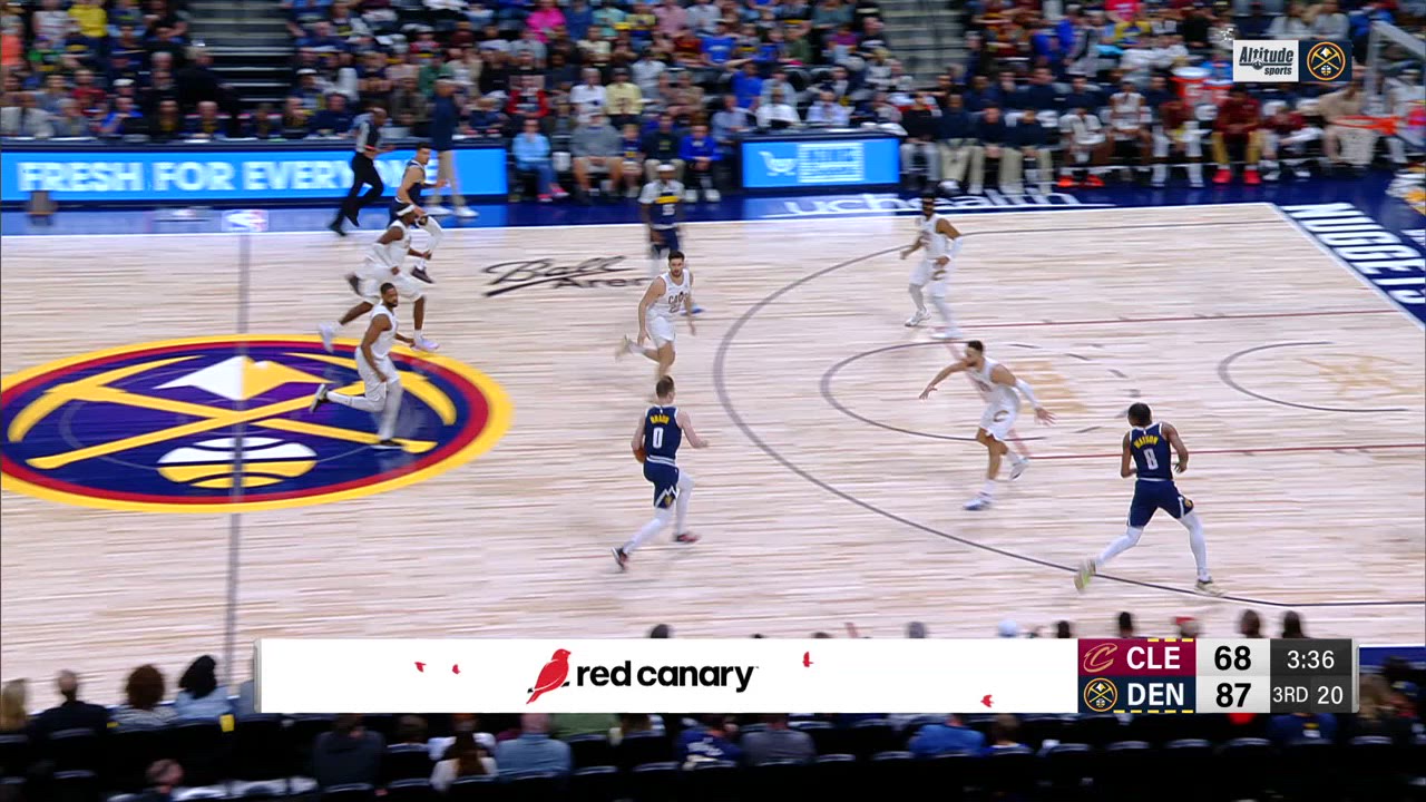 Two-Point/Three-Point Field Goal: Cavaliers @ Nuggets | NBA Official