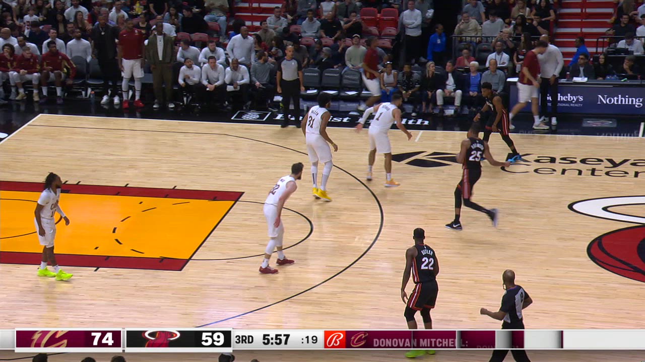 Two-Point/Three-Point Field Goal: Cavaliers @ Heat | NBA Official