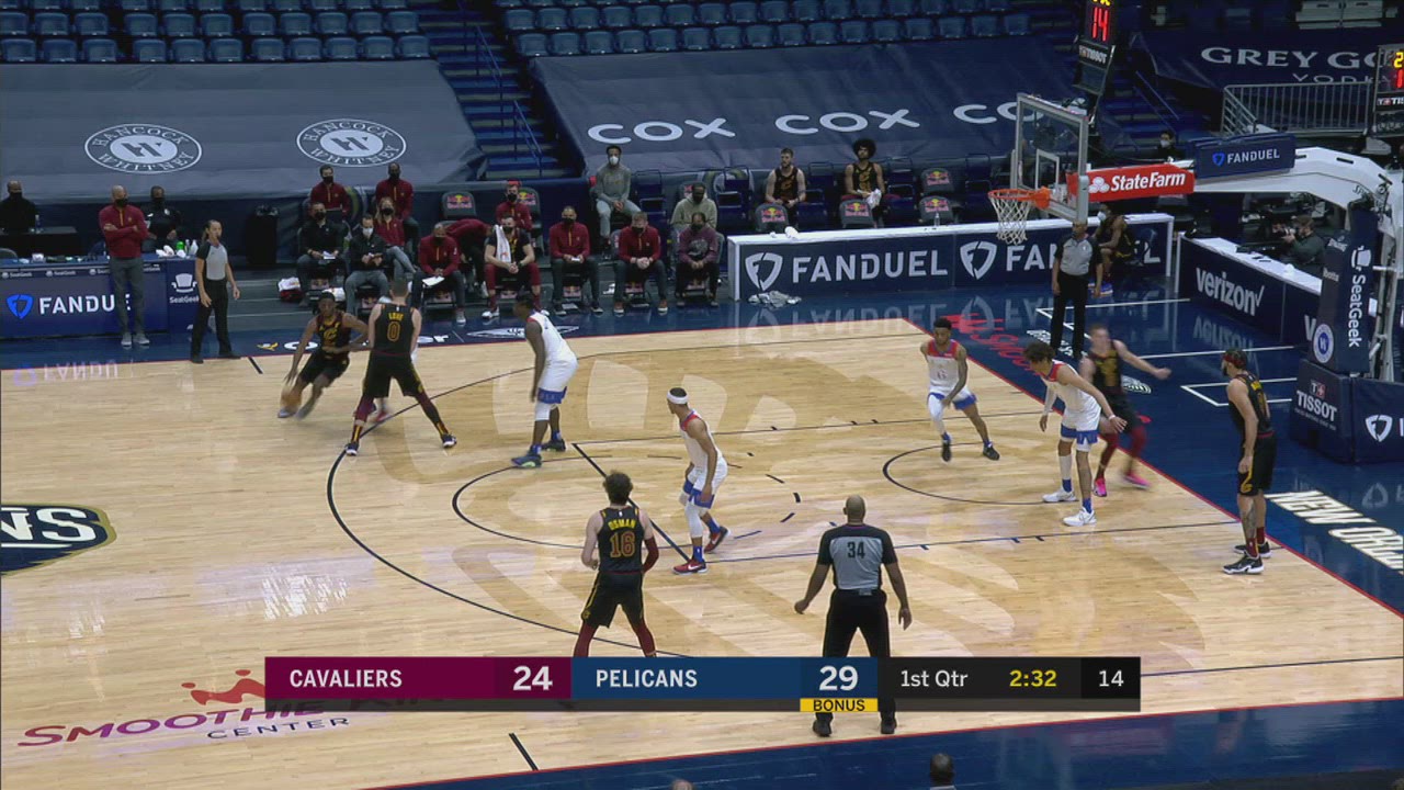 Two-Point/Three-Point Field Goal: Cavaliers @ Pelicans | NBA Official