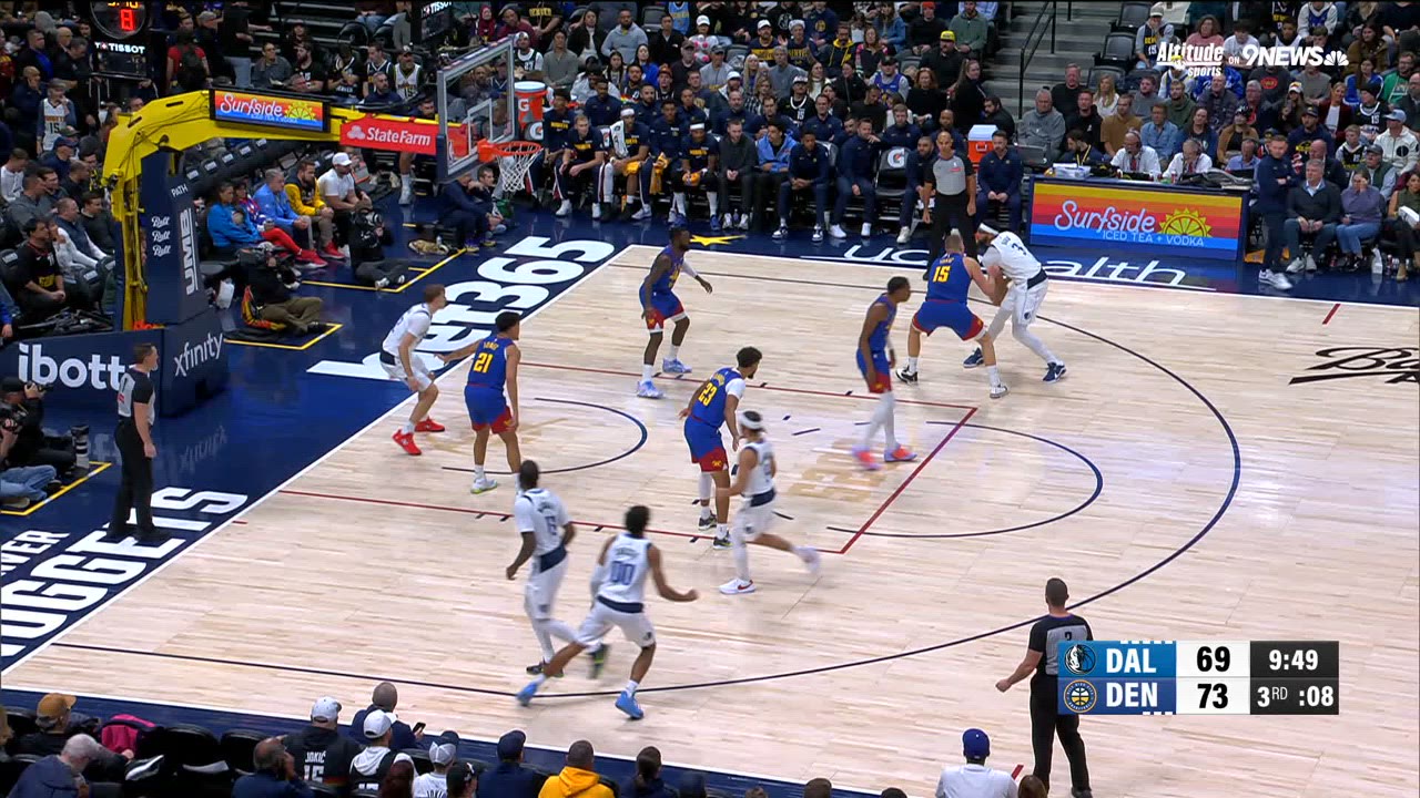 Two-Point/Three-Point Field Goal: Mavericks @ Nuggets | NBA Official