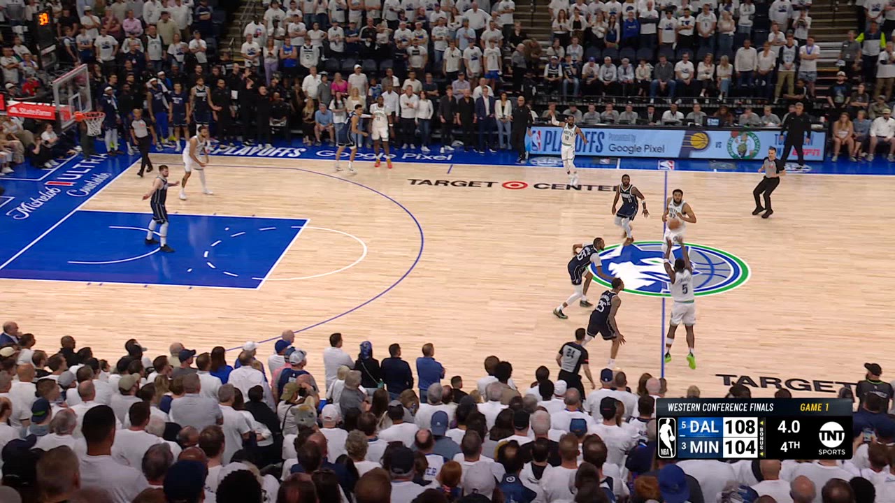 Two-Point/Three-Point Field Goal: Mavericks @ Timberwolves | NBA Official