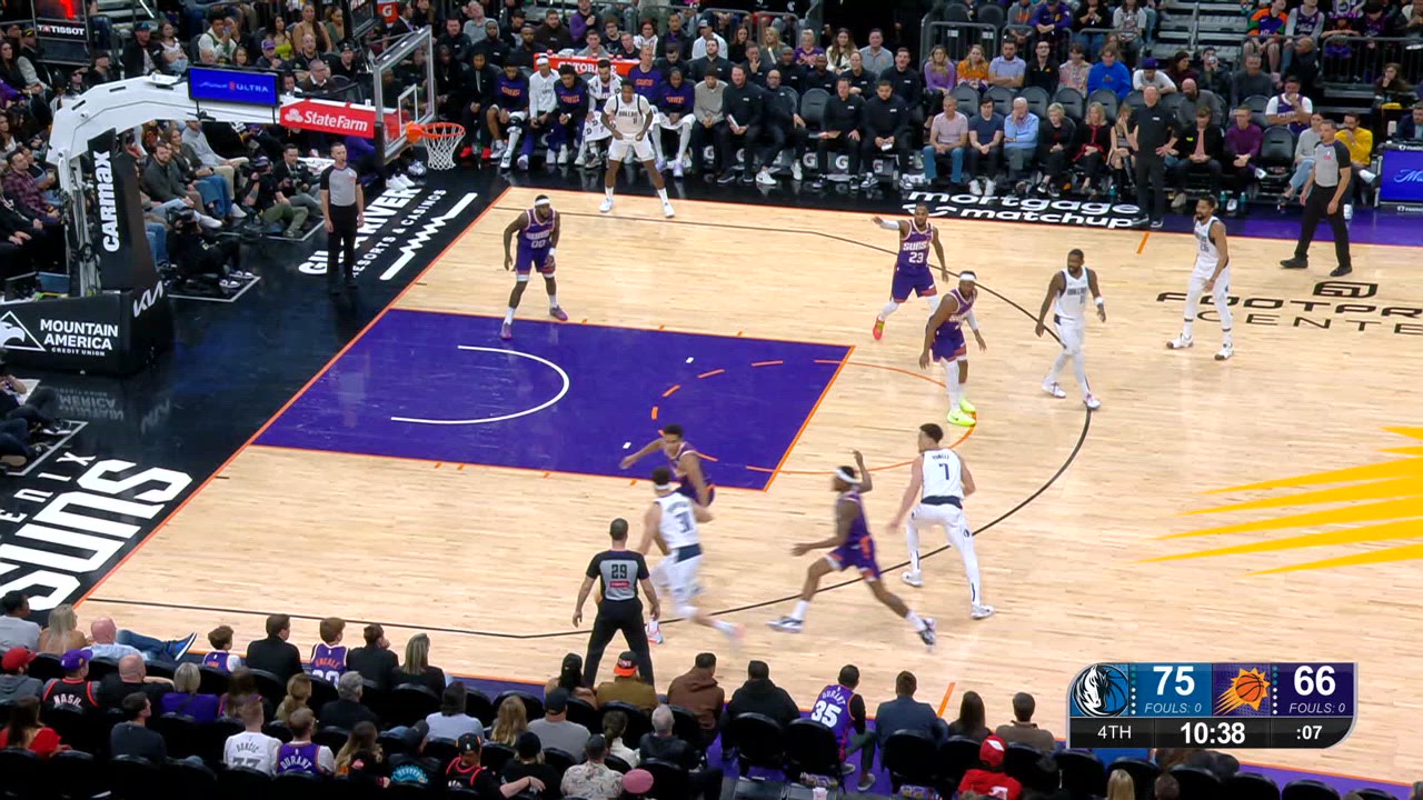 Two-Point/Three-Point Field Goal: Mavericks @ Suns | NBA Official