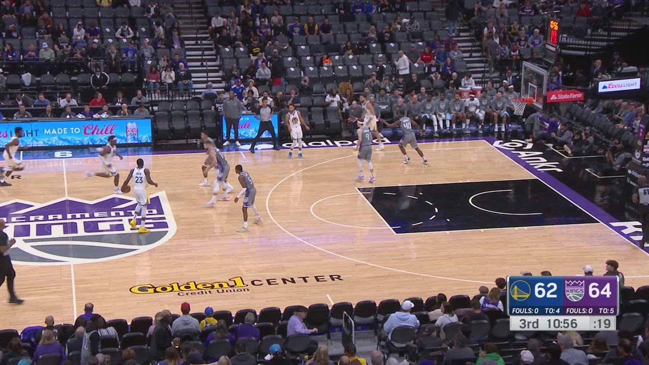 Two-Point/Three-Point Field Goal: Warriors @ Kings | NBA Official