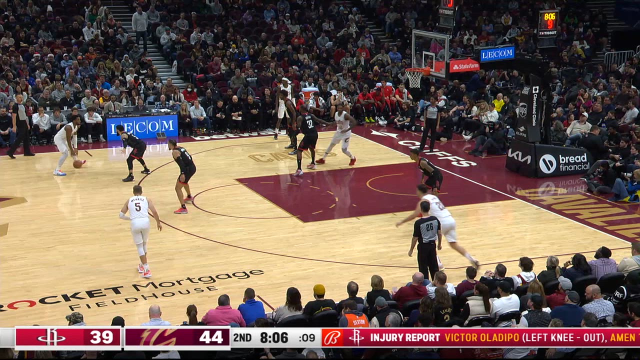 Two-Point/Three-Point Field Goal: Rockets @ Cavaliers | NBA Official