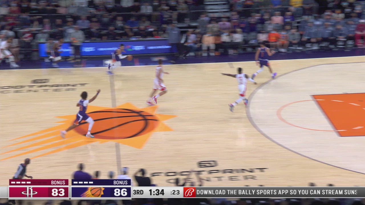 Two-Point/Three-Point Field Goal: Rockets @ Suns | NBA Official