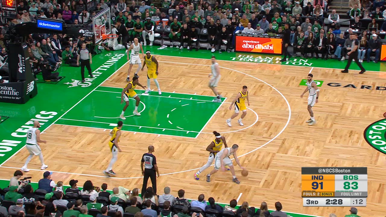 Two-Point/Three-Point Field Goal: Pacers @ Celtics | NBA Official