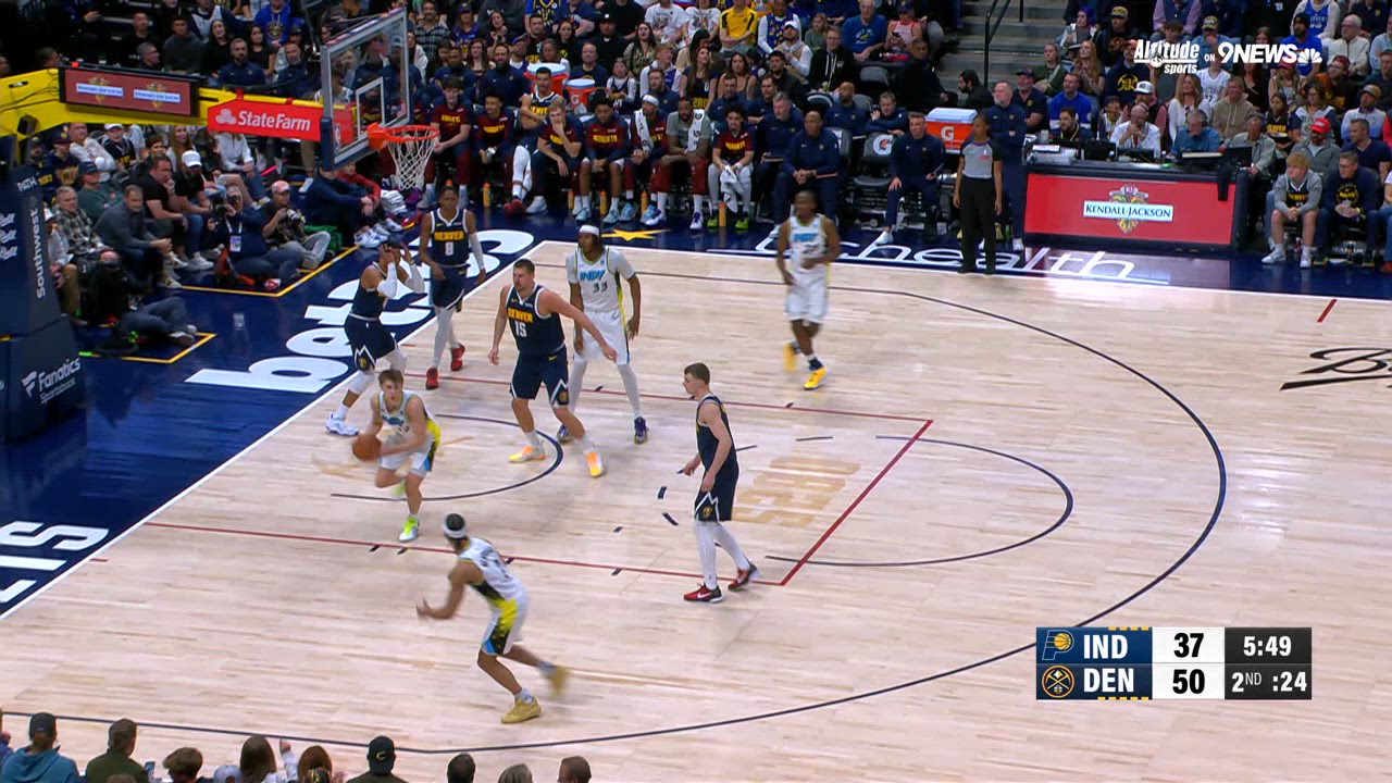 Two-Point/Three-Point Field Goal: Pacers @ Nuggets | NBA Official
