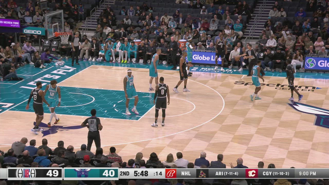 Two-Point/Three-Point Field Goal: Clippers @ Hornets | NBA Official