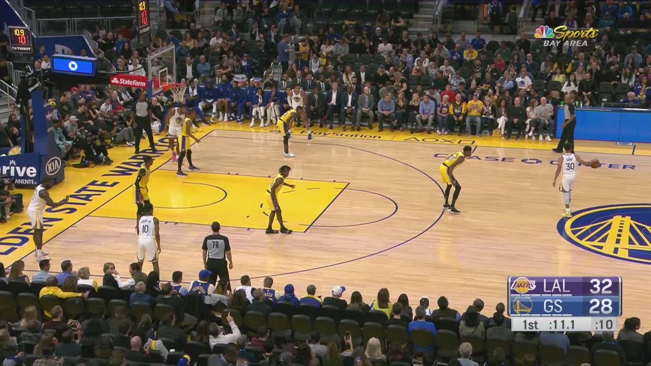 Two-Point/Three-Point Field Goal: Lakers @ Warriors | NBA Official