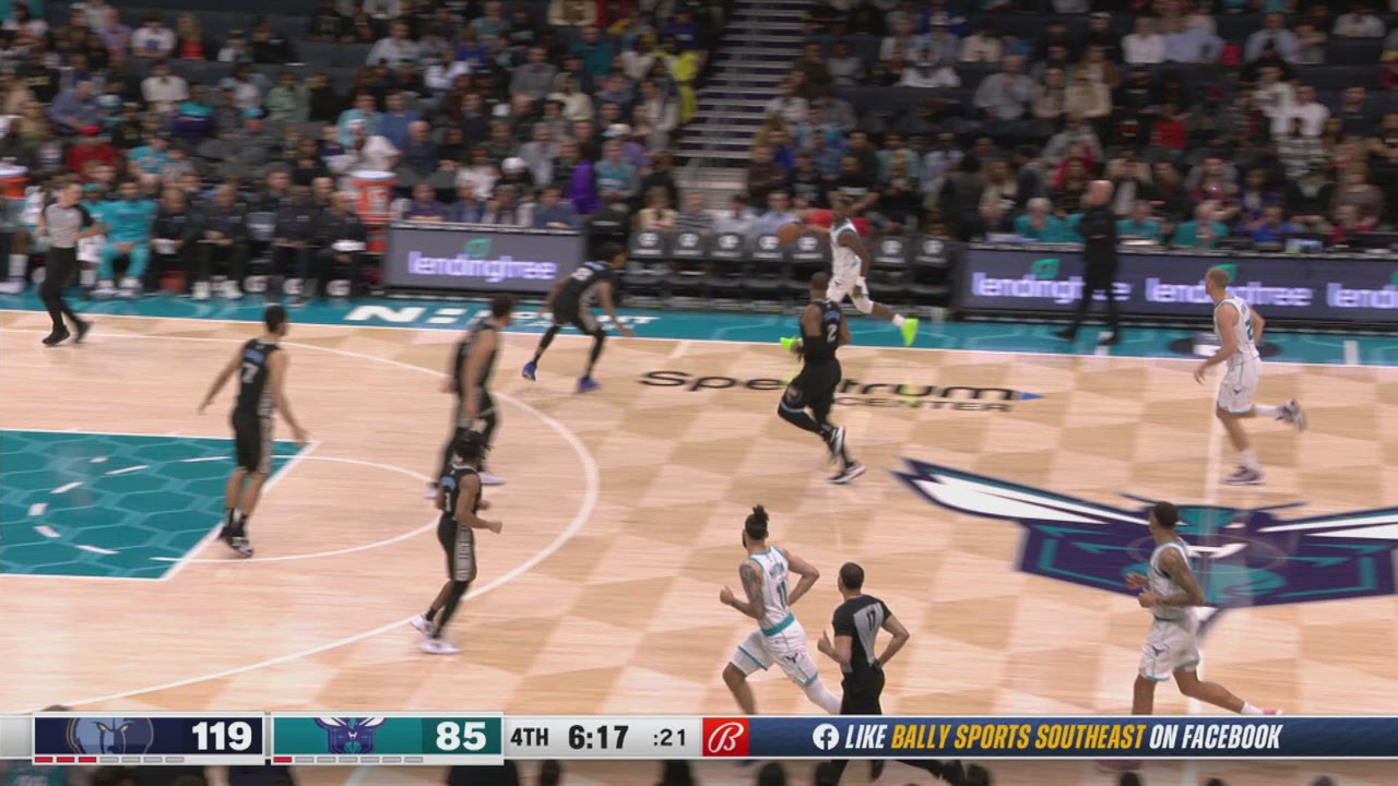 Two-Point/Three-Point Field Goal: Grizzlies @ Hornets | NBA Official
