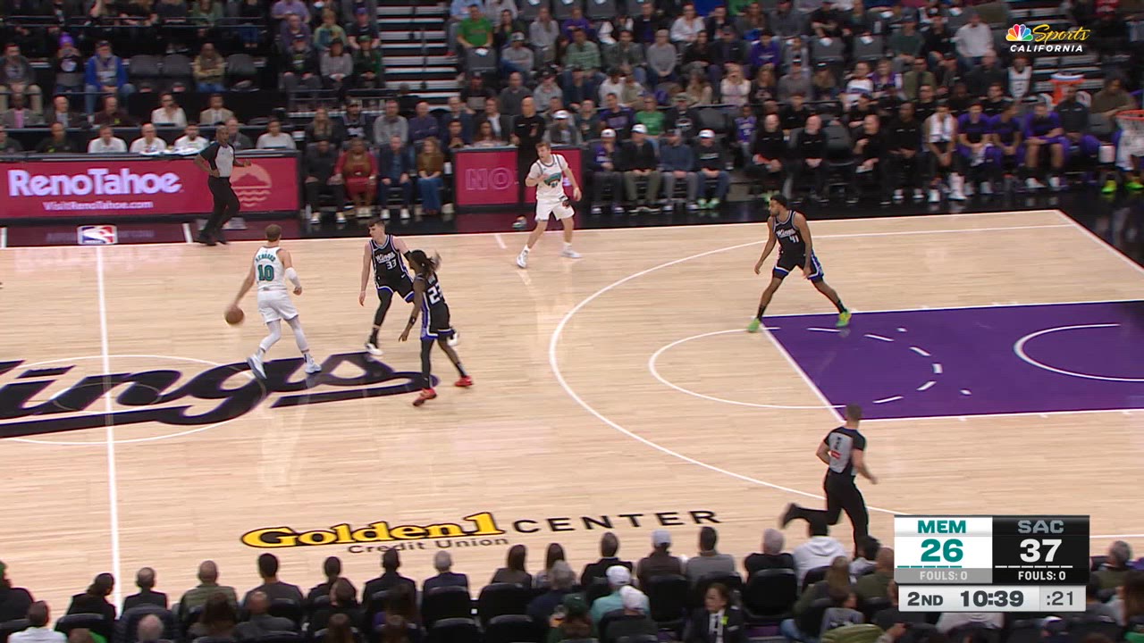Two-Point/Three-Point Field Goal: Grizzlies @ Kings | NBA Official