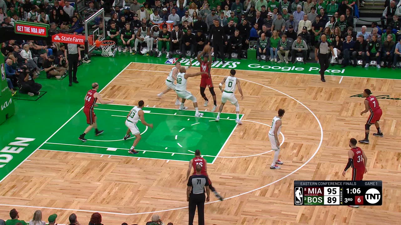 Two-Point/Three-Point Field Goal: Heat @ Celtics | NBA Official