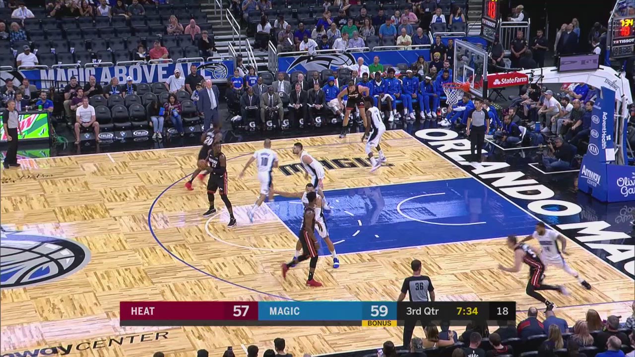 Two-Point/Three-Point Field Goal: Heat @ Magic | NBA Official