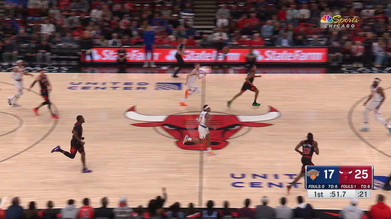 Two-Point/Three-Point Field Goal: Knicks @ Bulls | NBA Official