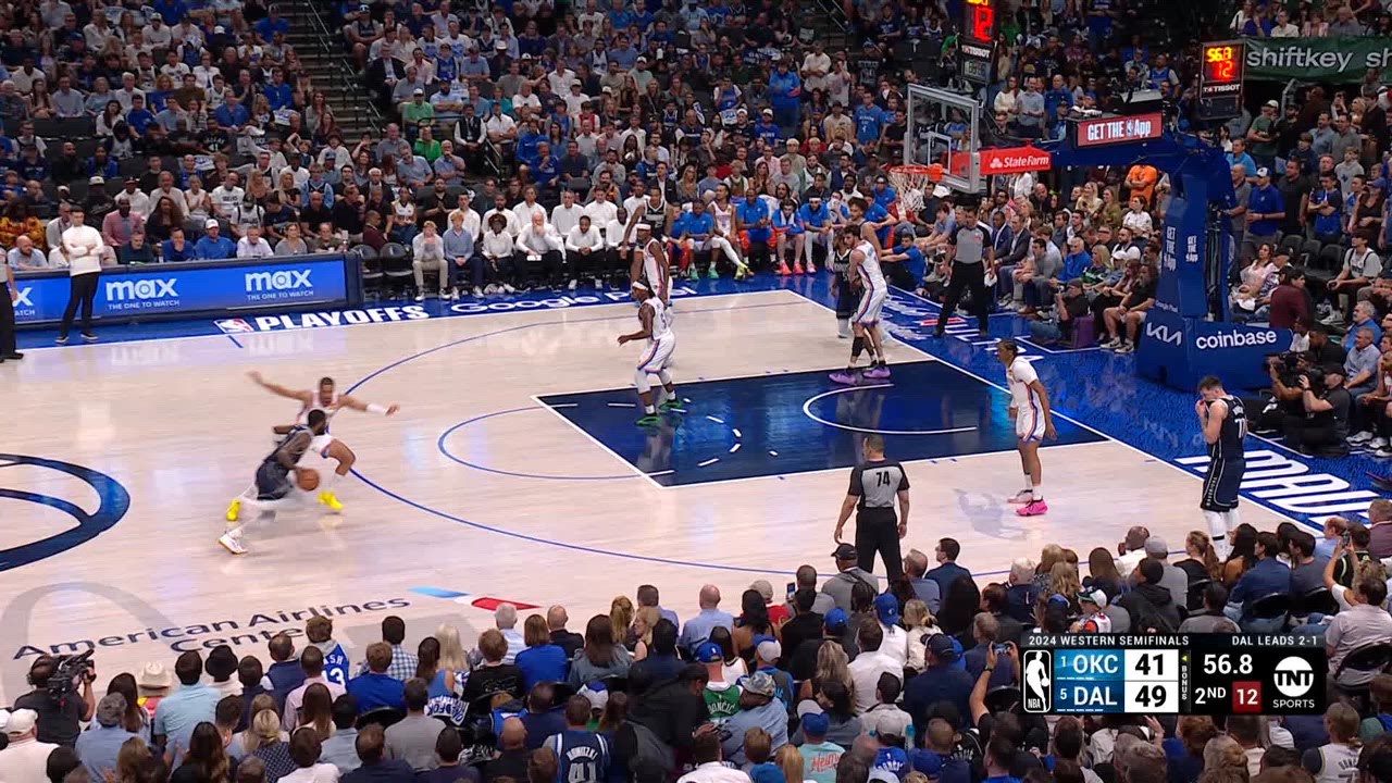 Two-Point/Three-Point Field Goal: Thunder @ Mavericks | NBA Official