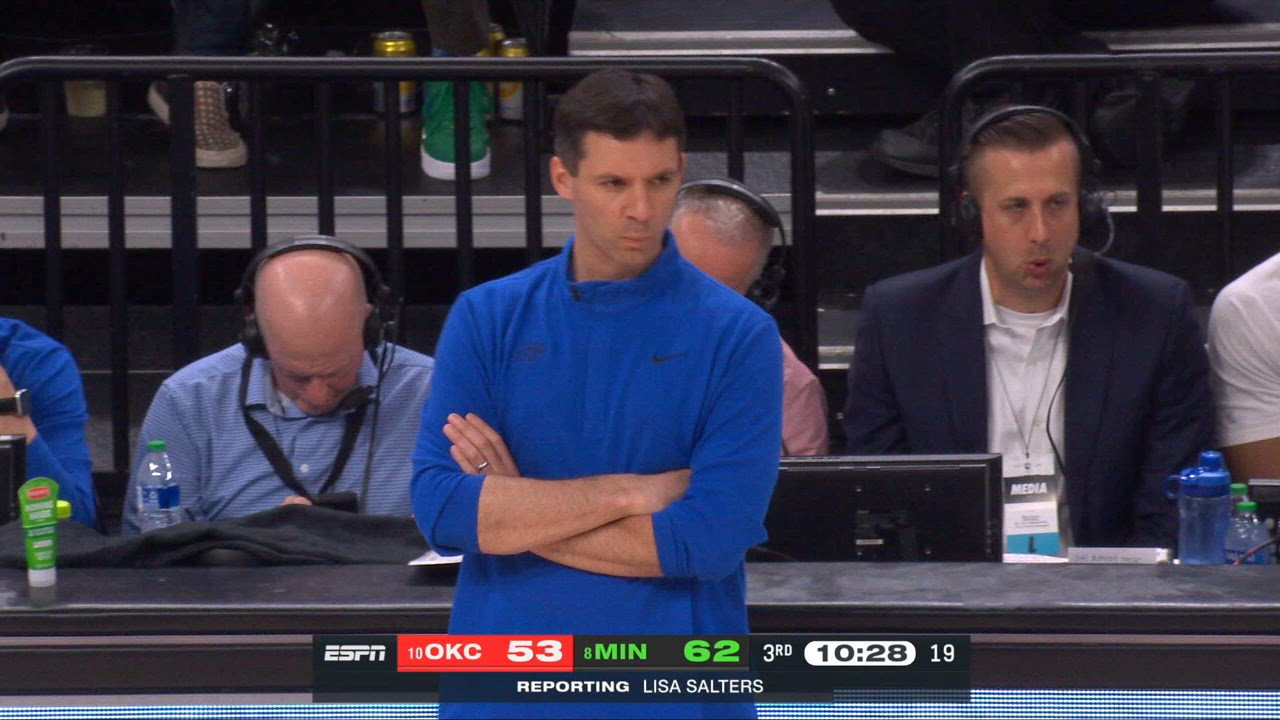 Two-Point/Three-Point Field Goal: Thunder @ Timberwolves | NBA Official