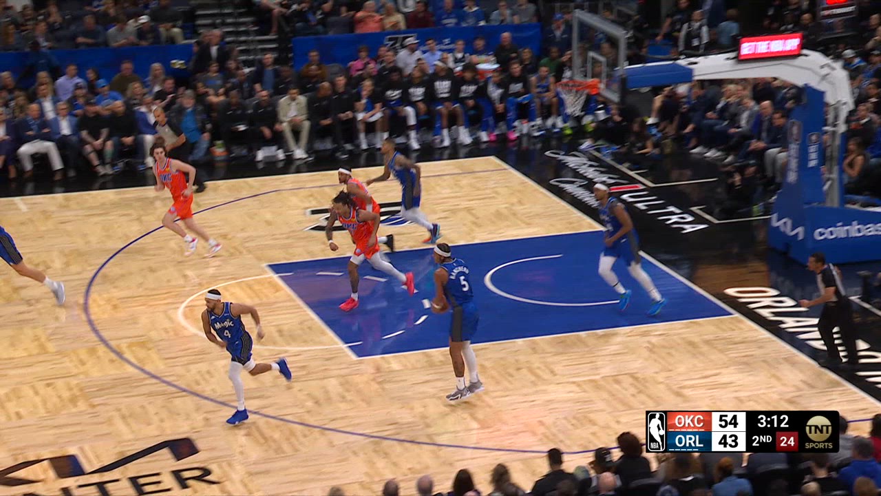 Two-Point/Three-Point Field Goal: Thunder @ Magic | NBA Official