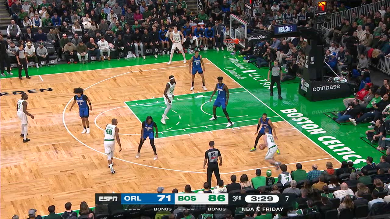 Two-Point/Three-Point Field Goal: Magic @ Celtics | NBA Official