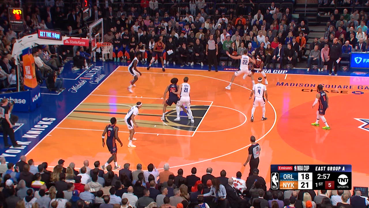Two-Point/Three-Point Field Goal: Magic @ Knicks | NBA Official