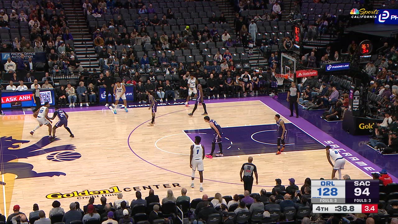 Two-Point/Three-Point Field Goal: Magic @ Kings | NBA Official