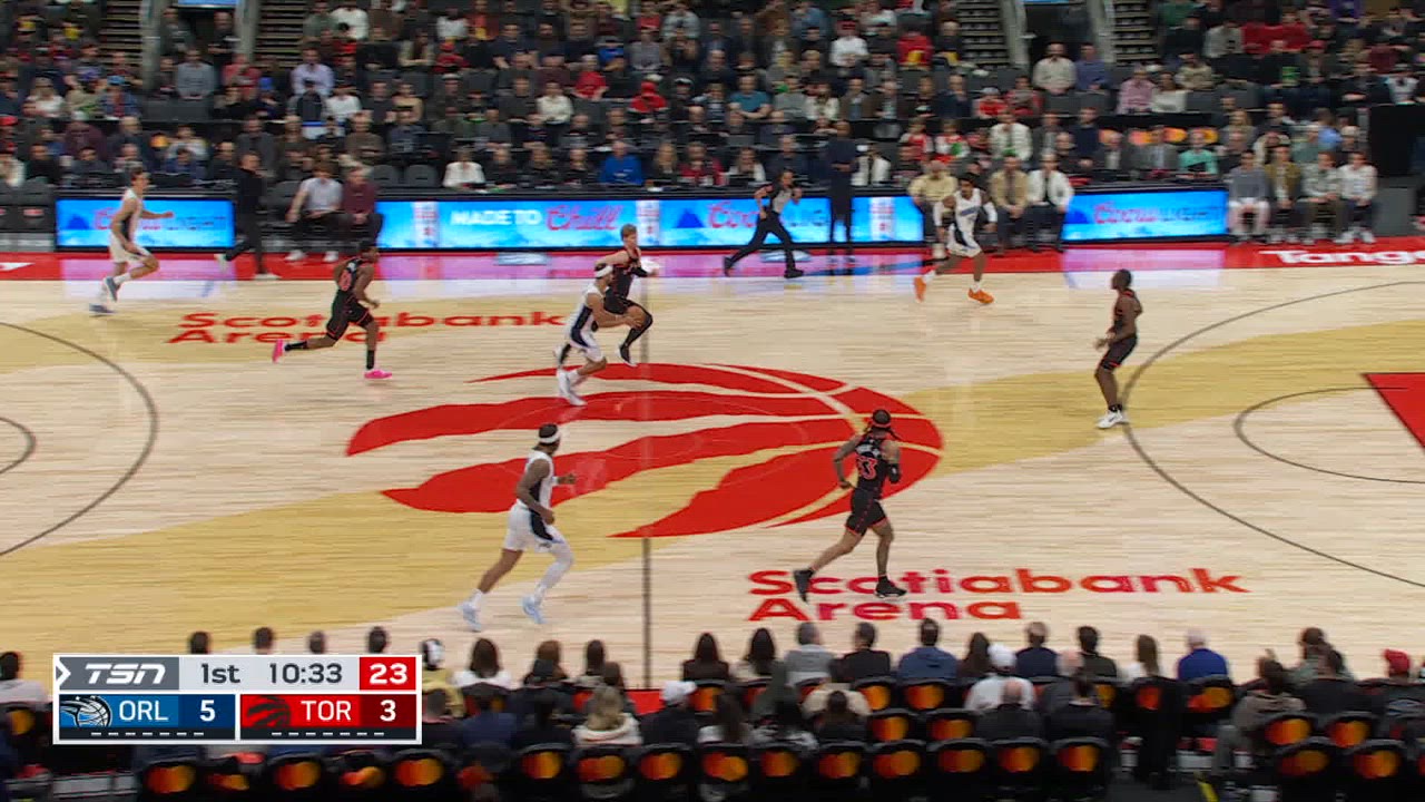 Two-Point/Three-Point Field Goal: Magic @ Raptors | NBA Official