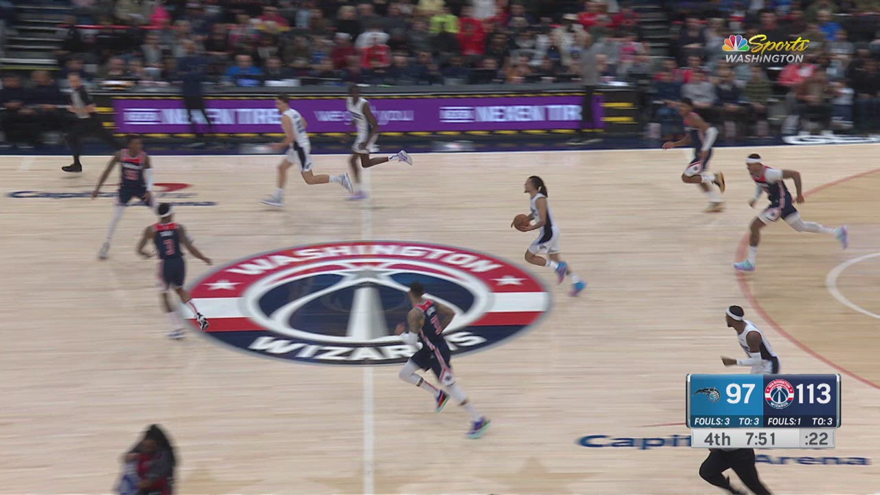 Two-Point/Three-Point Field Goal: Magic @ Wizards | NBA Official