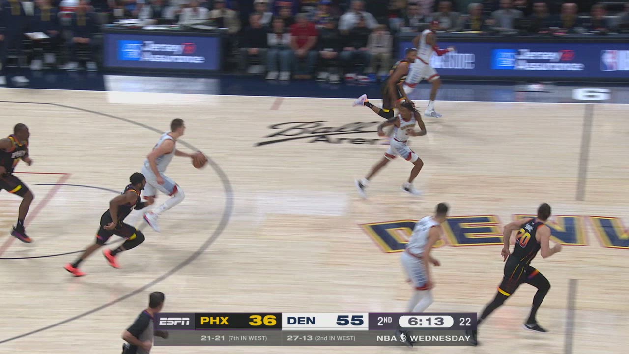 Two-Point/Three-Point Field Goal: Suns @ Nuggets | NBA Official