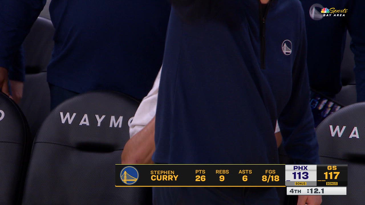 Two-Point/Three-Point Field Goal: Suns @ Warriors | NBA Official