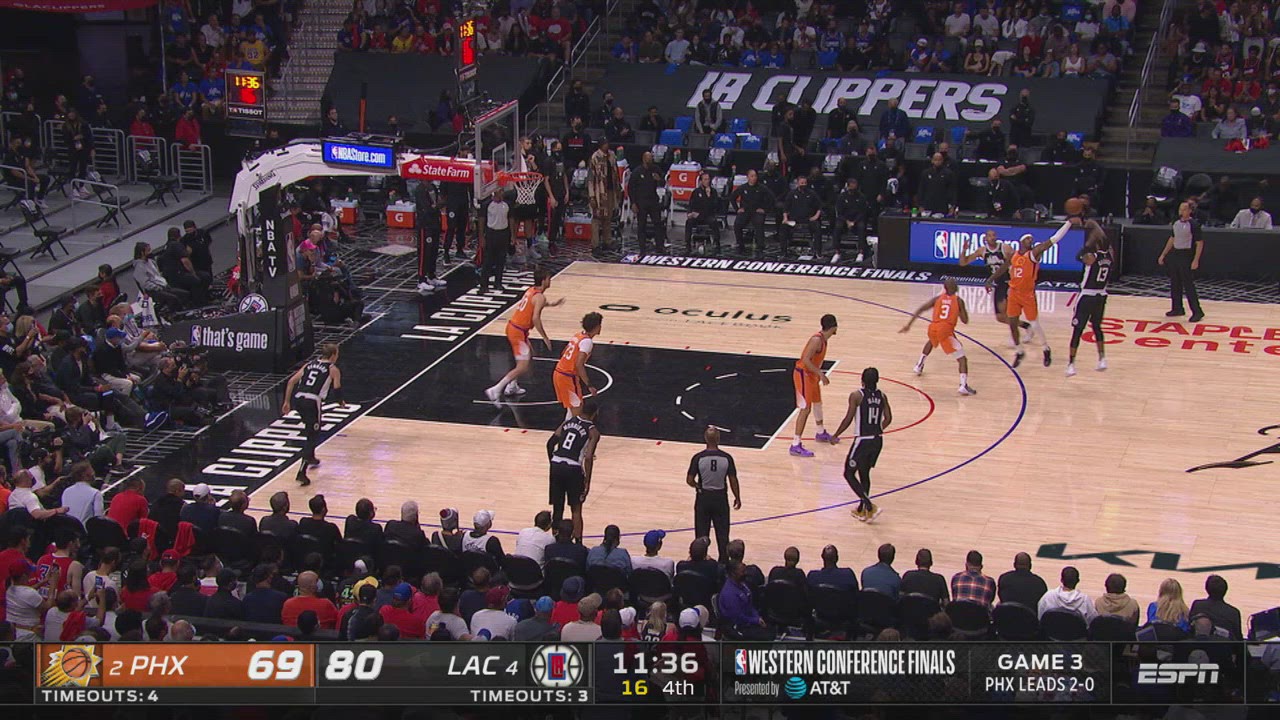 Two-Point/Three-Point Field Goal: Suns @ Clippers | NBA Official