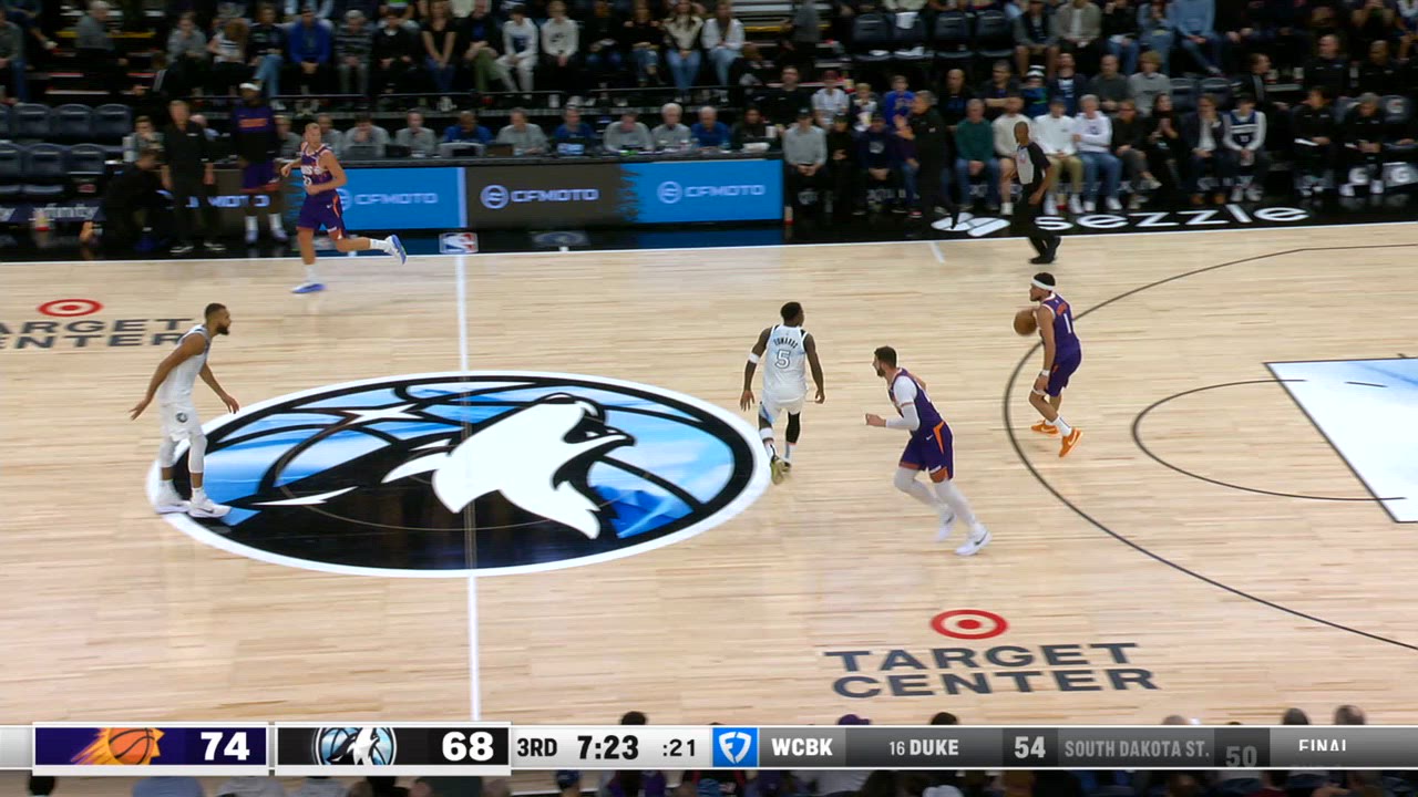 Two-Point/Three-Point Field Goal: Suns @ Timberwolves | NBA Official