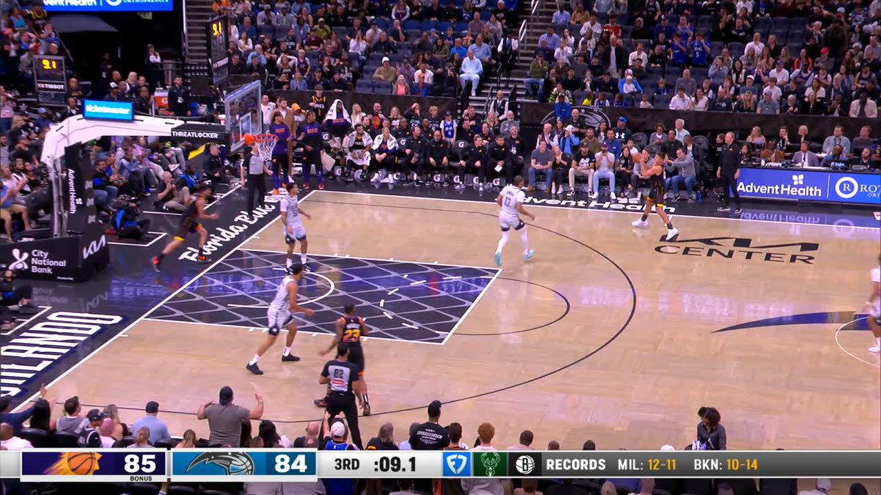 Two-Point/Three-Point Field Goal: Suns @ Magic | NBA Official