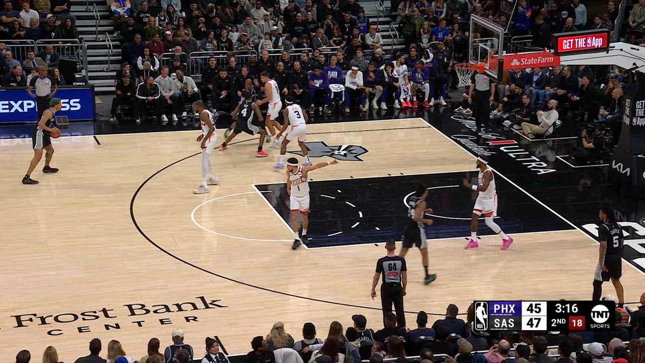 Two-Point/Three-Point Field Goal: Suns @ Spurs | NBA Official