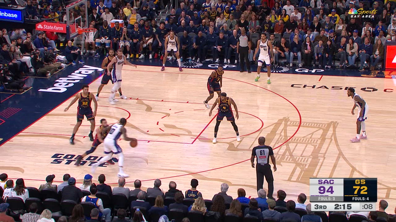 Two-Point/Three-Point Field Goal: Kings @ Warriors | NBA Official