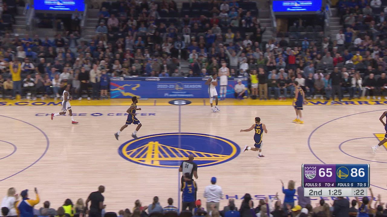 Two-Point/Three-Point Field Goal: Kings @ Warriors | NBA Official