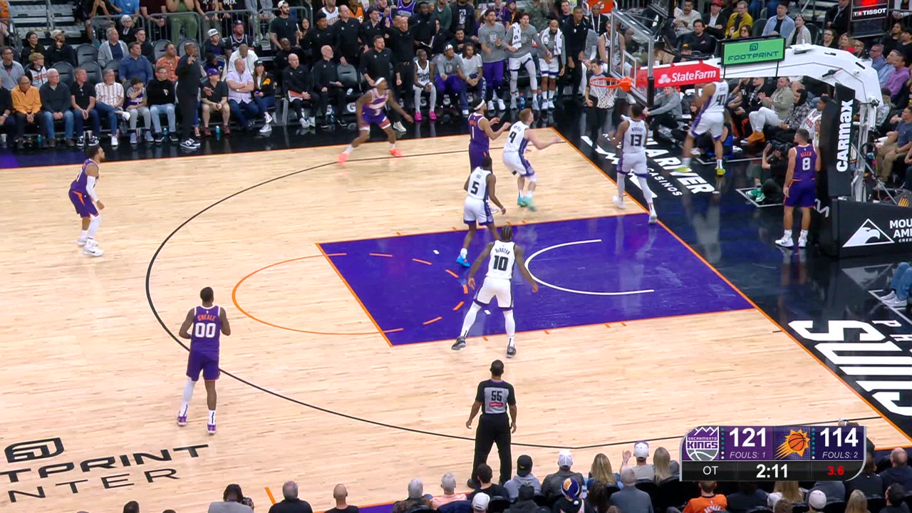 Two-Point/Three-Point Field Goal: Kings @ Suns | NBA Official