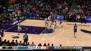 Two-Point/Three-Point Field Goal: Spurs @ Hornets | NBA Official
