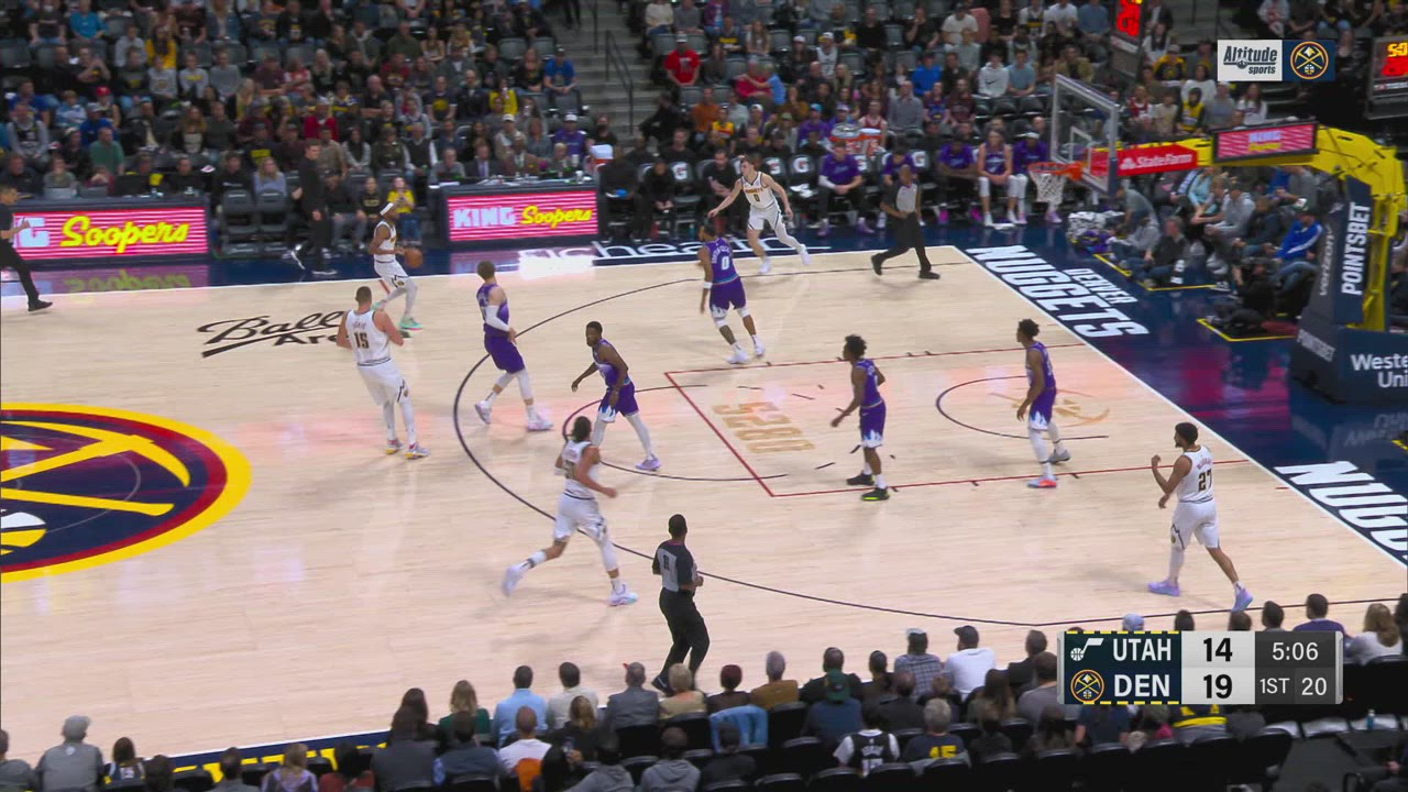 Two-Point/Three-Point Field Goal: Jazz @ Nuggets | NBA Official