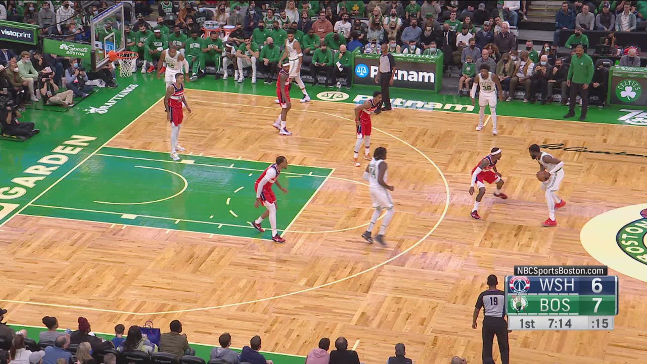 Two-Point/Three-Point Field Goal: Wizards @ Celtics | NBA Official